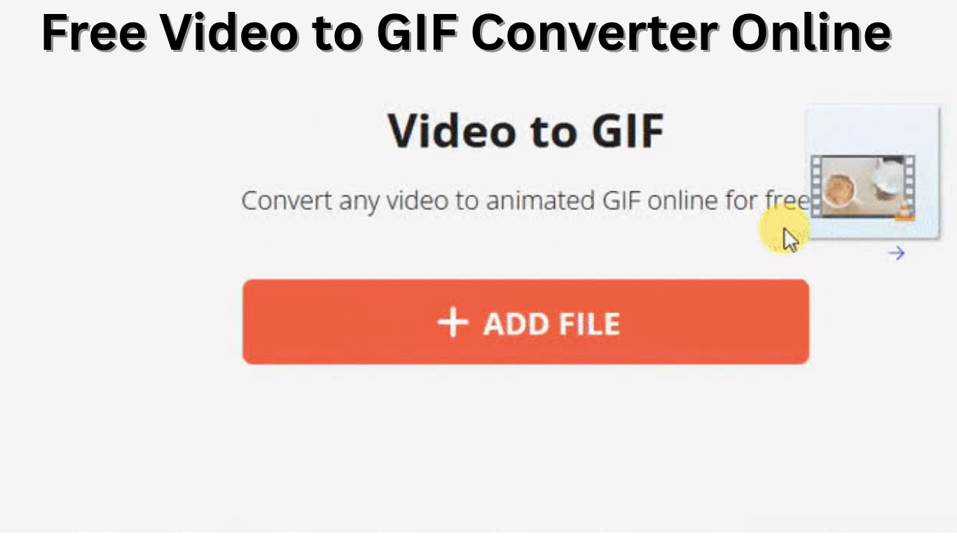 Free Video to GIF Converter Online – Convert MP4, MOV, AVI to GIF